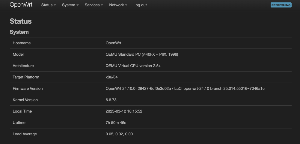 PVE系统中安装OpenWrt | 李建聪的博客